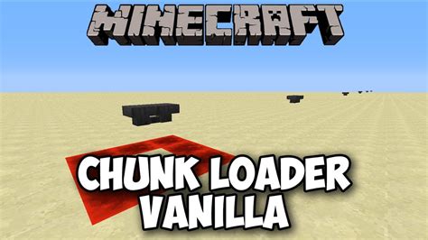 Chunk Loader Minecraft Vanilla Amélioration Youtube