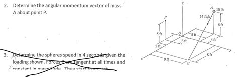 Solved Determine The Angular Momentum Vector Of Mass A About Chegg