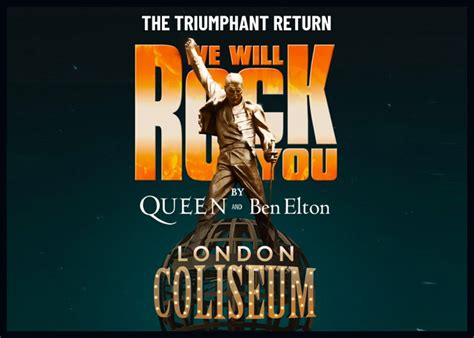 Queen Ben Elton S We Will Rock You Returning To London S West End