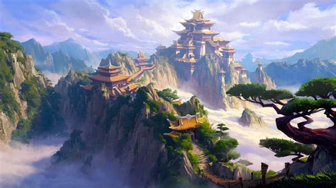 Fantasy Landscape 4k Ultra Hd Wallpaper Background Image 3840x2160 Riset