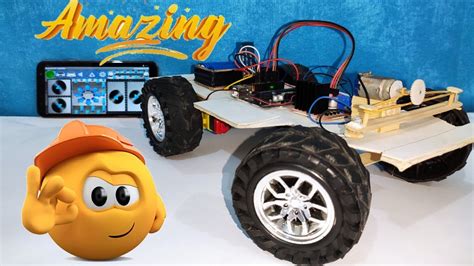 How To Make Diy Rc Robot Car At Home Arduino Project Youtube