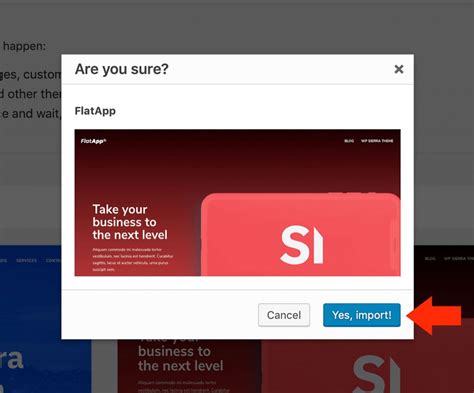 Importing Demo Content WP Sierra Theme Documentation