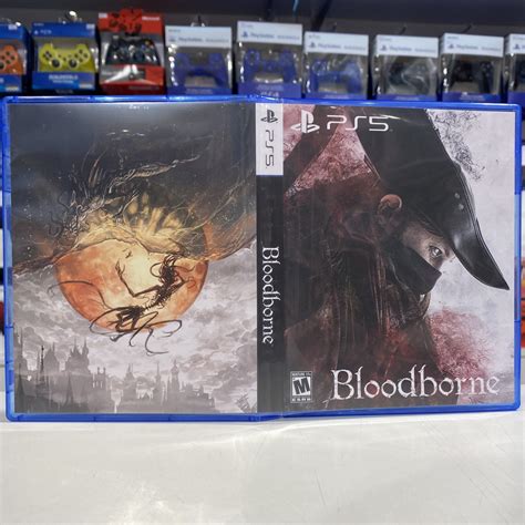 Игра "Bloodborne" PS5 - Кастомная обложка для диска - купить с ...