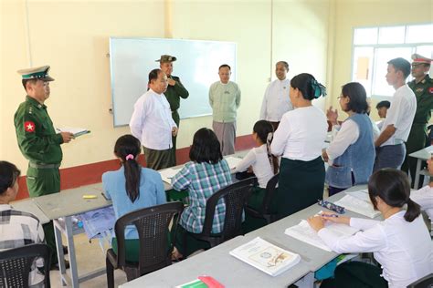 စစ်ကိုင်းတိုင်းဒေသကြီး ဝန်ကြီးချုပ် ဦးမြတ်ကျော် မုံရွာမြို့၊ အမှတ် ၂ အခြေခံပညာနှင့် စိုက်ပျိုး