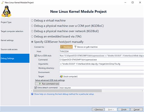 debugging linux kernel modules on stm32mp1 devices sysprogs tutorials
