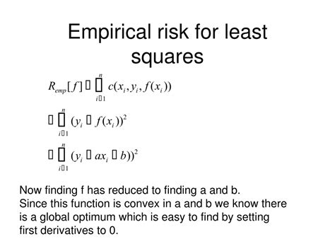 Ppt Empirical Risk Minimization In Supervised Learning Powerpoint
