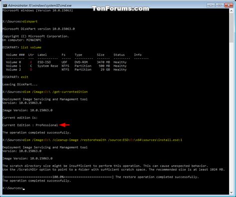 Use Dism To Repair Windows 10 Image Page 41 Tutorials