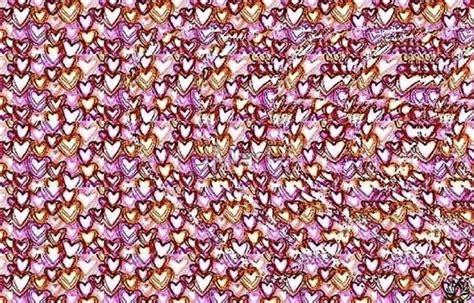 Heart To Heart Stereogram By Jmarp Redbubble