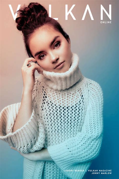 Landry Bender Vulkan Magazine October 2017 Gotceleb