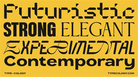 Mastering Font Selection For Design Type Colony