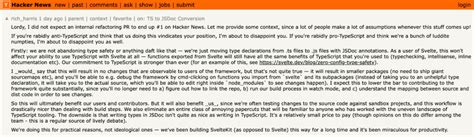 Typescript不值得！”前端框架svelte作者宣布重构代码，反向迁移到javascript引争议 Techug — Techug