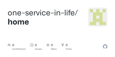 Github One Service In Lifehome