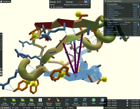 Video Game Helps Solve Protein Structures Science Aaas
