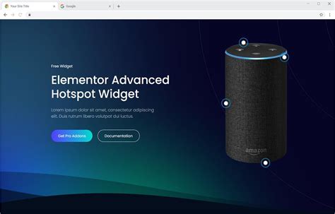 How To Install And Use Elementor Hotspot Widget