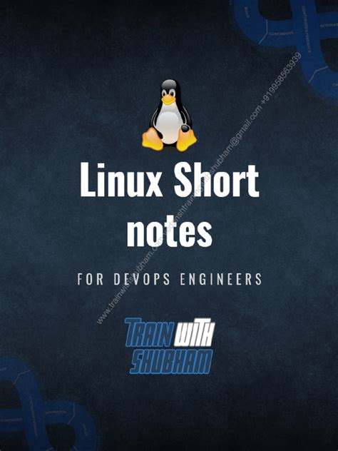 Linux Short Notes For Devops Pdf