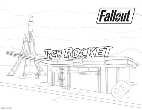 Fallout 4 Coloring Pages