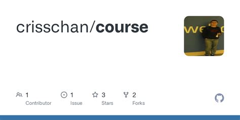 GitHub Crisschan Course