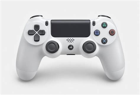 Premium Photo A White Controller With A Black And Grey Keyboard