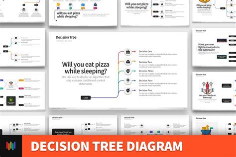 Decision Tree PowerPoint Template PowerPoint Slide Master Templates Infographics