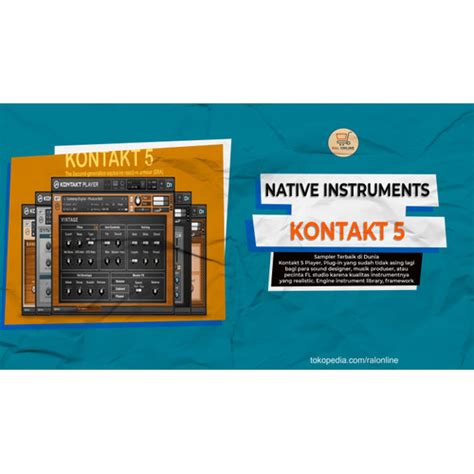 Jual Software Vst Instrument Kontakt 5 Os Win Bonus Vst Library Jakarta Utara Ral Online