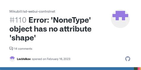 Error Nonetype Object Has No Attribute Shape · Issue 110