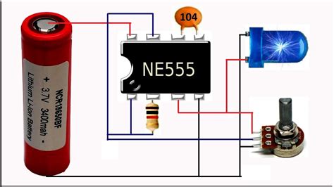 NE Timer Multiple Functions Useful Circuit Astable Multi Vibrator Square Wave Signal