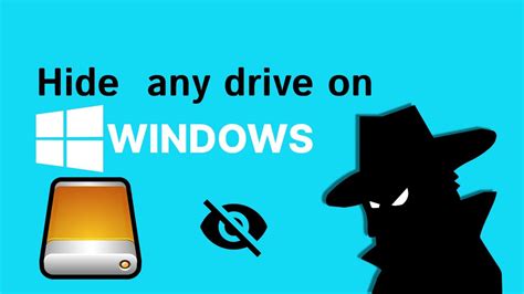 How To Hide An Entire Drive From Prying Eyes On Windows YouTube
