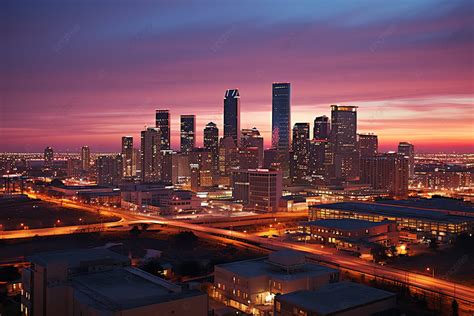 황혼의 도시 스카이라인 가로등 건축학 높은 해상도 배경 일러스트 및 사진 무료 다운로드 Pngtree