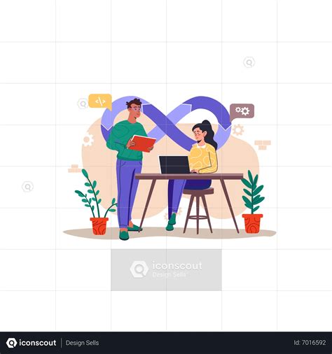 Developer Looking For Devops Animation Free Download Miscellaneous