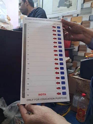 Evm Demo Machine At Rs 62 Piece Laxmi Nagar New Delhi Id 2854373987730