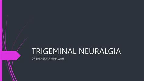 Trigeminalneuralgiapptx