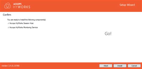 Fresh Installation Accops Hyworks 36 Knowledge Center