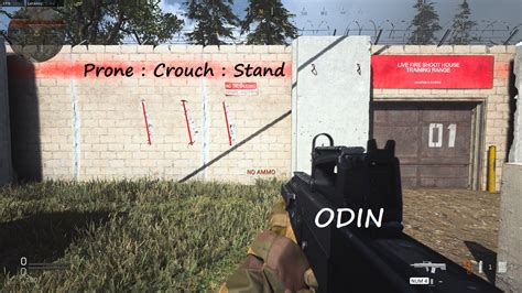 Modern Warfare Recoil For Weapons Detailed For Standing Crouched And Prone