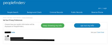 How To Remove Yourself From Peoplefinders Joindeleteme