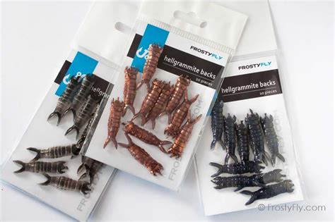 Realistic Hellgrammite Backs Frostyfly