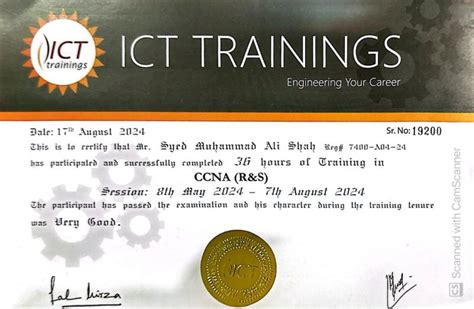Syed Muhammad Ali Shah On Linkedin Ccna Itcertification Careergrowth 17 Comments