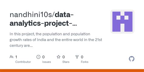 Data Analytics Project Population Data Population Growth Analysis Of