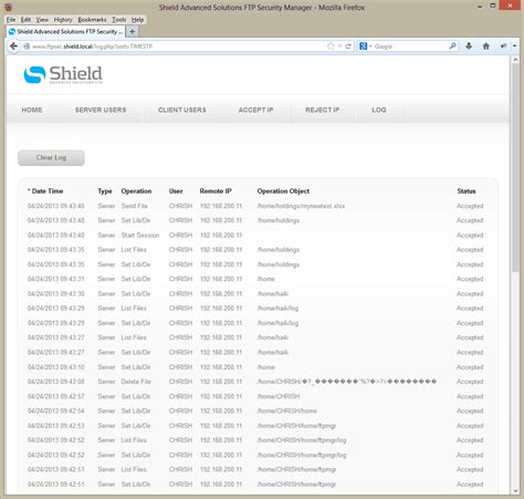 FTP Guard4i Log Viewer Simply I
