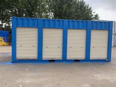 40ft Storage Type Roller Shutter Container New 40ft Containers And 10ft Shutter Door Container