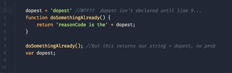 hoisting behaviors in javascript r javascript