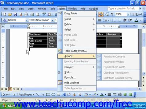 How To Reduce Row Width In Word Table Brokeasshome