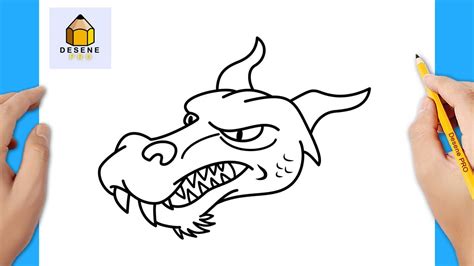 Cum Se Deseneaza Un Dragon Usor Desene Pas Cu Pas Youtube