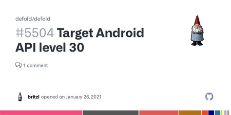target android api level 30 · issue 5504 · defold defold · github