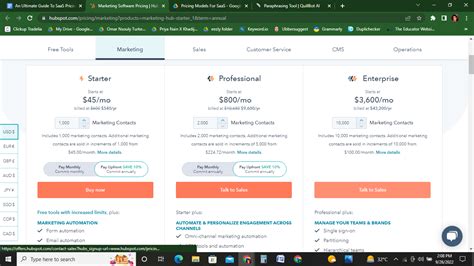 An Ultimate Guide To SaaS Pricing Models And Strategies Startup Resources