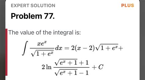 Solved Do You Know If My Solution Is Correct Why Is The Chegg Com