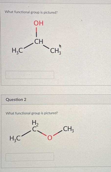 Solved What Functional Group Is Pictured OH CH H C CH Chegg Com