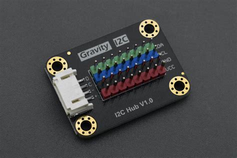 gravity i2c hub arduino dfrobot
