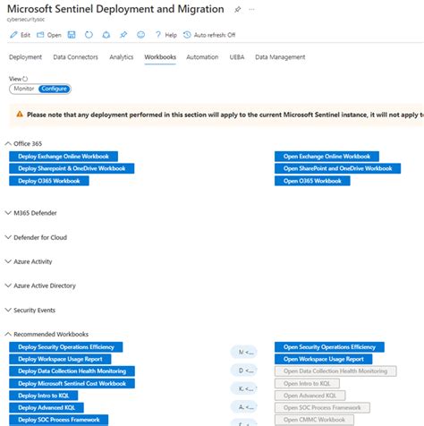 使用工作簿跟踪 microsoft sentinel 迁移 microsoft learn