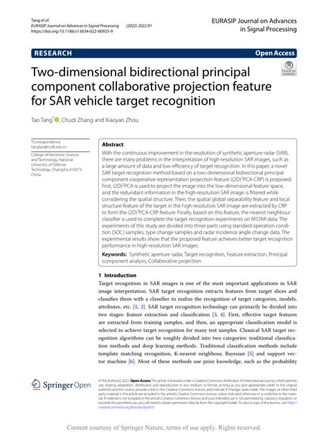pdf two dimensional bidirectional principal component collaborative