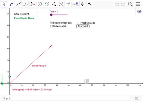 Projectile Motion Visualization Projectile Motion Visualization